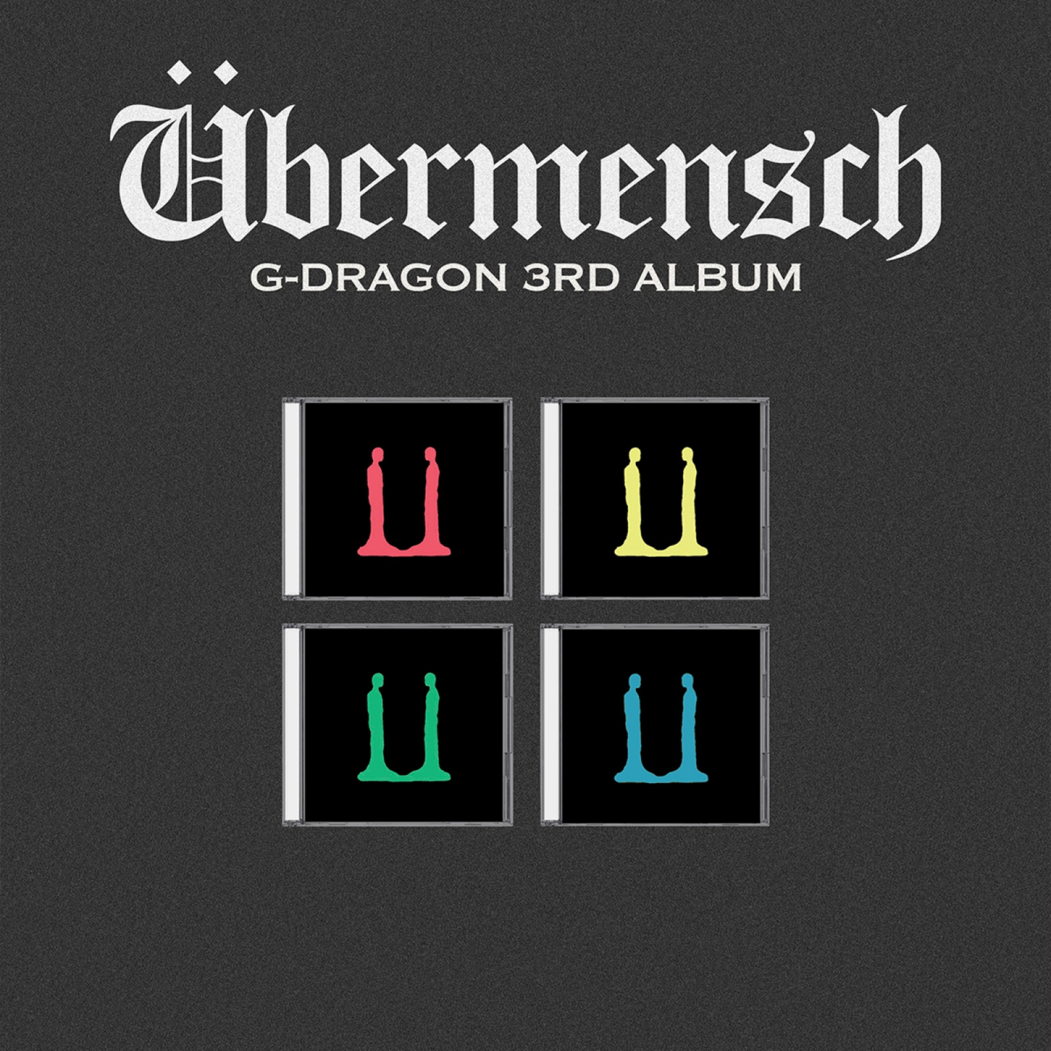 [G-DRAGON] 3rd Mini Album - Übermensch (MINI JEWEL Ver.)(NFC) [SET ...